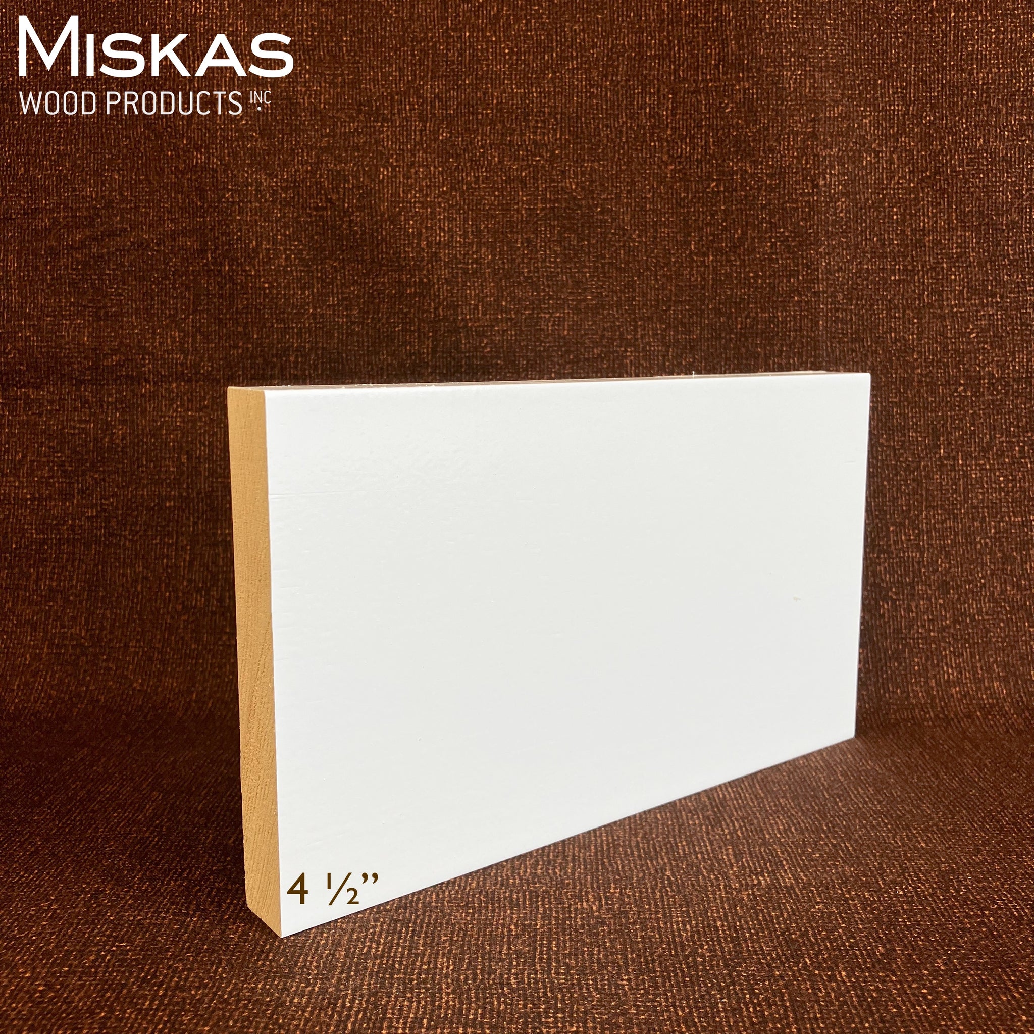 Square Cut Baseboard | Miskas Wood Products Inc.