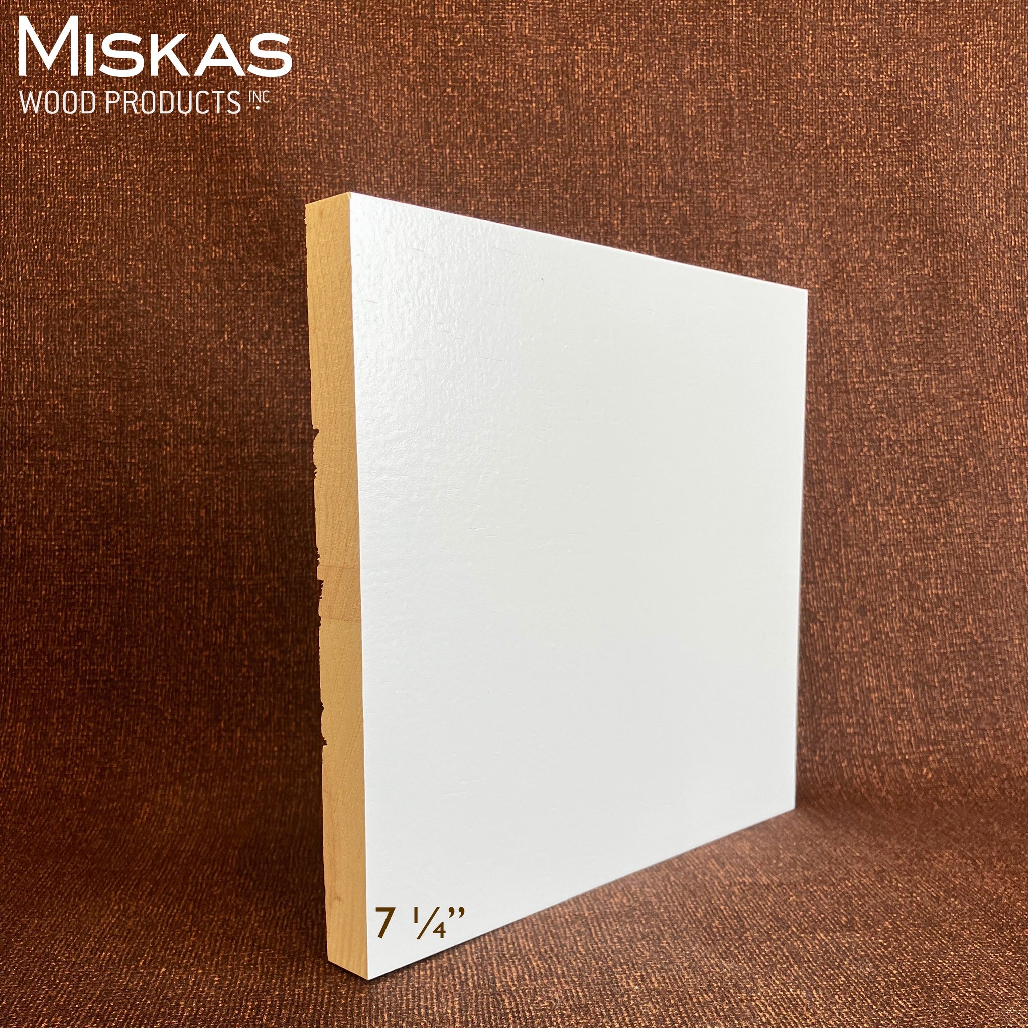 Square Cut Baseboard | Miskas Wood Products Inc.
